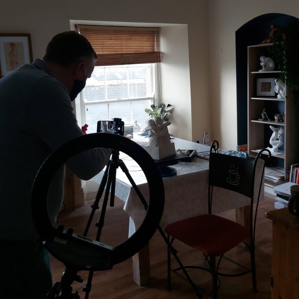 “The Hug” – The Full Story - Marie Smith Sculpture