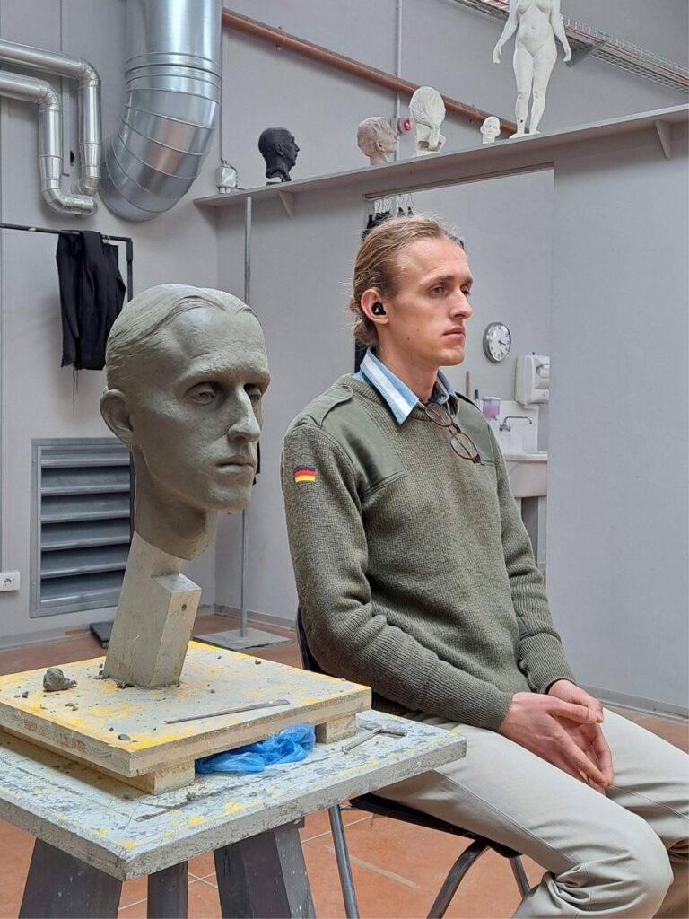 Florence Academy of Art – Sculpting the portrait from life - Marie ...